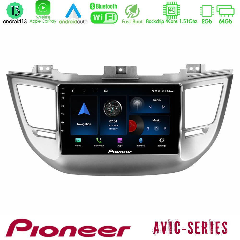 Pioneer Avic Ηχοσύστημα Αυτοκινήτου για Hyundai Tucson 2015-2018 ...