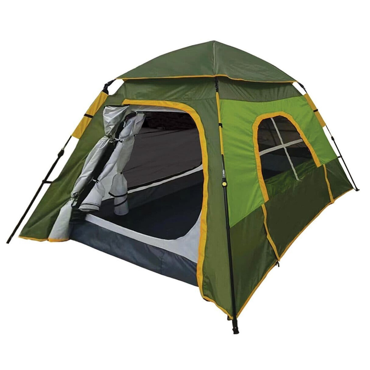 Salty Tribe Seminole 4 Αυτόματη Σκηνή Camping Igloo Πράσινη 4 Εποχών για 4 Άτομα 240x210x175εκ ...