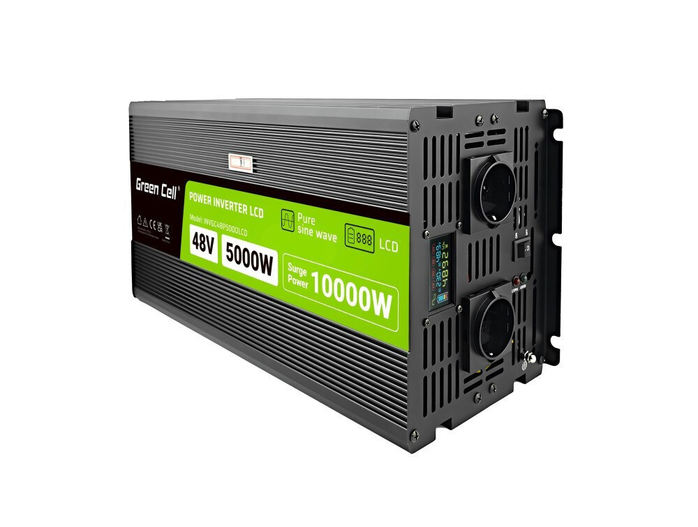 Green Cell Inverter Καθαρού Ημιτόνου 5000W 48V Μονοφασικό ...