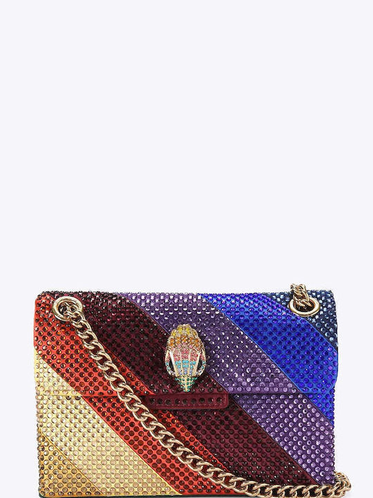 Kurt Geiger Mini Kensington Δερμάτινη Γυναικεία Flap Bag Χιαστί 2471199109 | Skroutz.gr