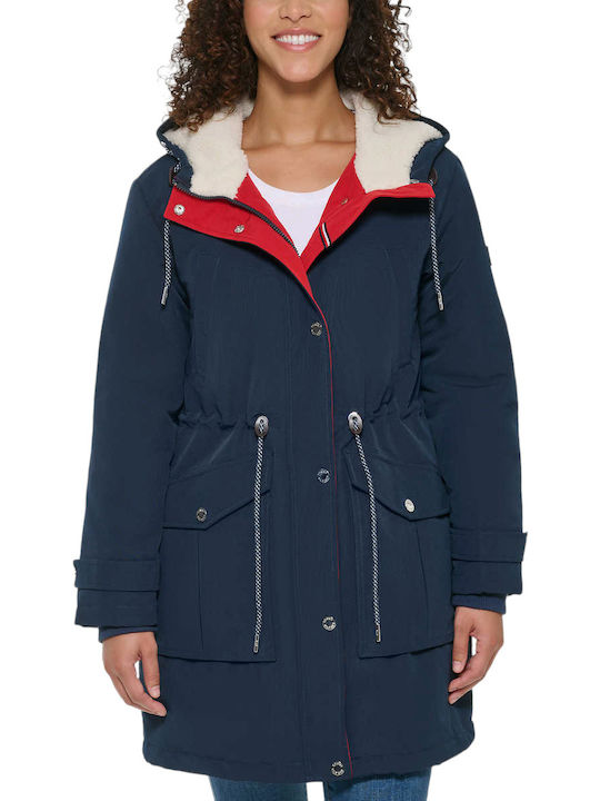 Γυναικεία Μπουφάν Tommy Hilfiger Μπλε | Skroutz.gr