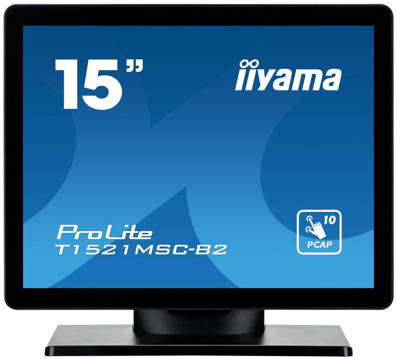 Iiyama POS Monitor Prolite 15" LED με Ανάλυση 1024x768 T1521MSC-B2 ...