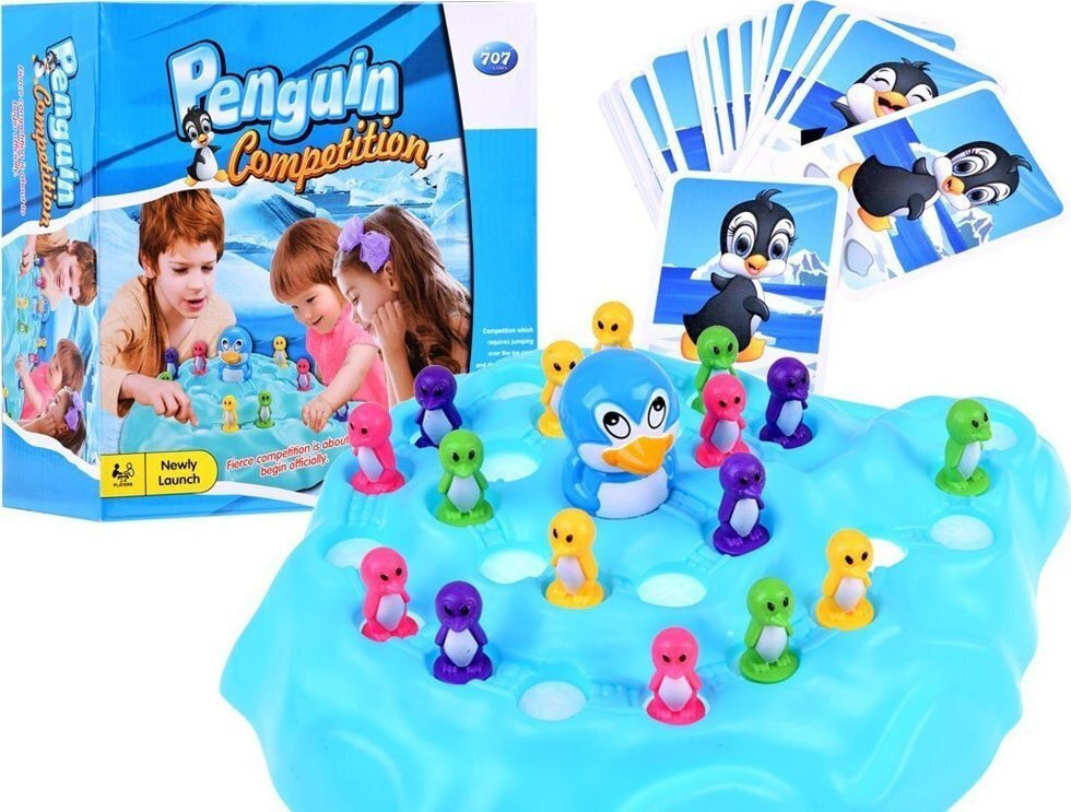 Brettspiel Penguins On The Iceberg für 2-4 Spieler 4+ Jahre GR0433 (EN ...