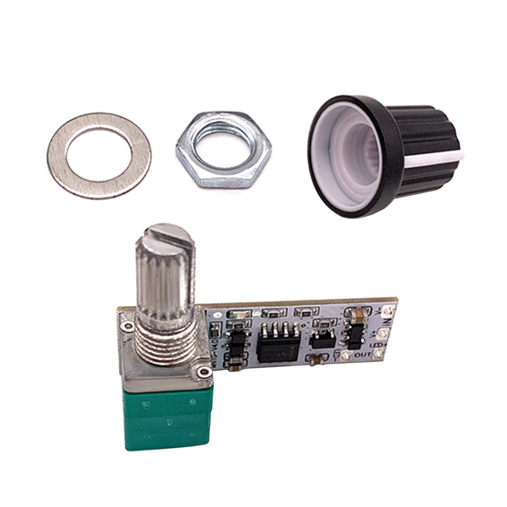 Dc 3.7v-24v 4a Led Driver Pwm Dimmer Module Stepless Potentiometer ...