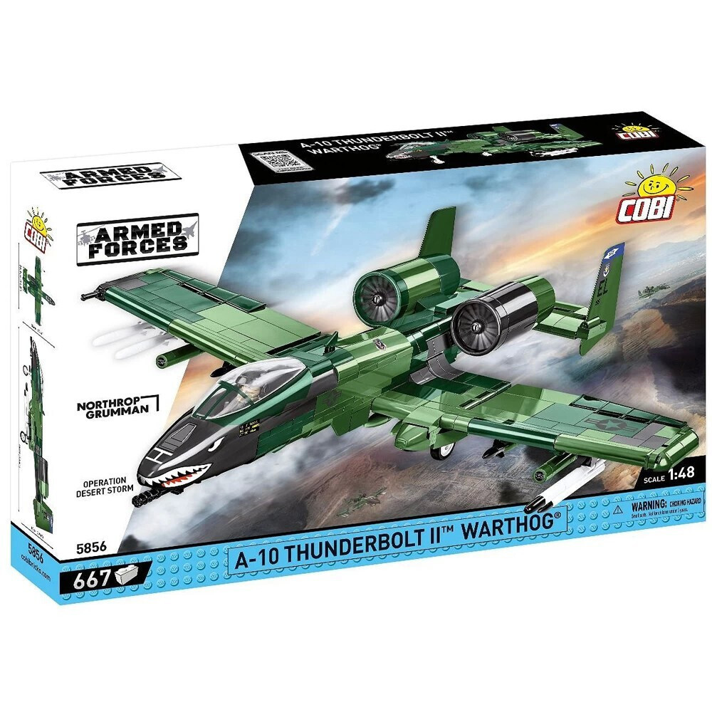 Cobi Τουβλάκια A-10 Thunderbolt II Warthog για 8+ ετών Ετών 667τμχ COBI ...