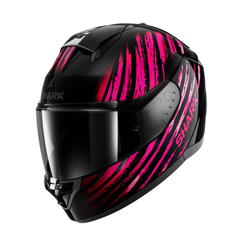 Shark Ridill 2 Assya Black/Violet Κράνος Μηχανής Full Face ECE 22.06 ...