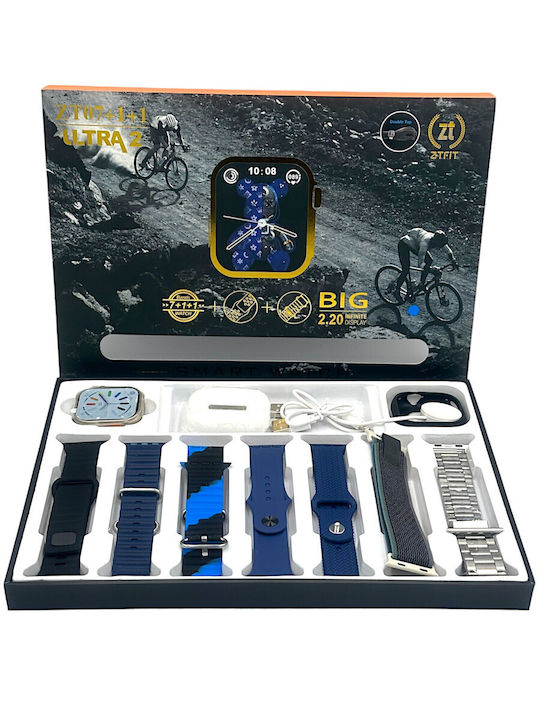 Ultra Max 2 20' 49mm Smartwatch (Μπλε) | Skroutz.gr