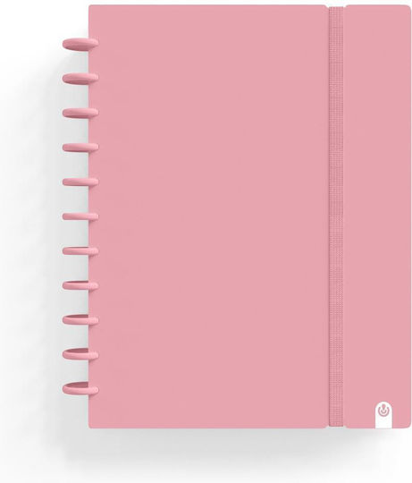 pink notepad a4
