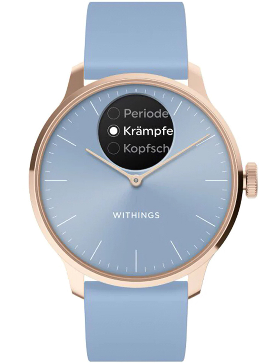 Withings ScanWatch Light Stainless Steel 37mm Αδιάβροχο με Παλμογράφο ...