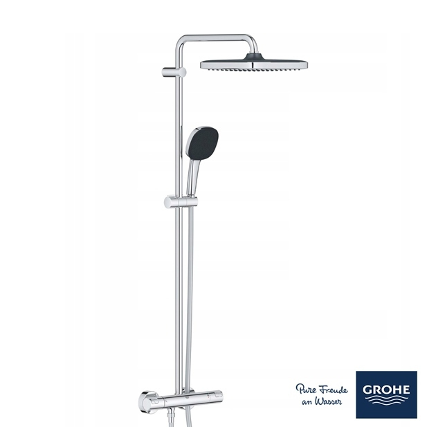 Grohe Vitalio Start 250 26696001 Στήλη Ντουζ με Μπαταρία Ασημί | Skroutz.gr