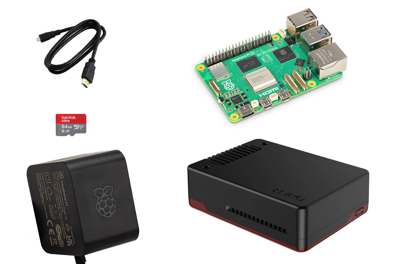 Raspberry Pi 5 4gb Elegant Kit | Skroutz.gr