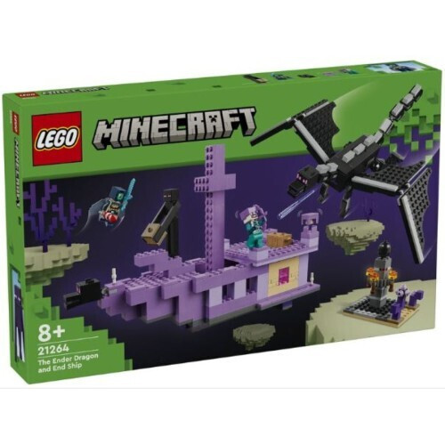 Lego Minecraft The Ender Dragon and End Ship για 8+ Ετών 657τμχ 21264 ...
