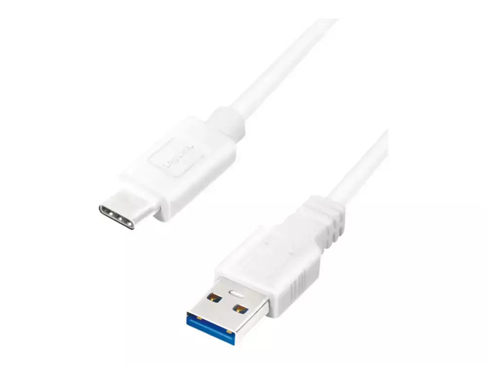 LogiLink USB 3.2 Cable USB-C male - USB-C Λευκό 0.5m (CU0173) | Skroutz.gr