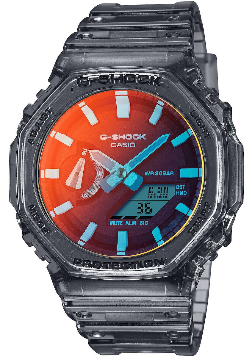 Casio Ψηφιακό Ανδρικό Ρολόι 44.5mm Χρονογράφος Μπαταρίας με Γκρι ...