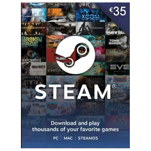 Steam Προπληρωμένη Κάρτα 35 Ευρώ Key για PC | Skroutz.gr