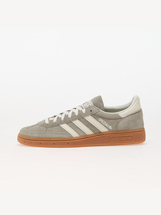 adidas Handball Spezial Γυναικεία Sneakers Silver Pebble / Off White ...