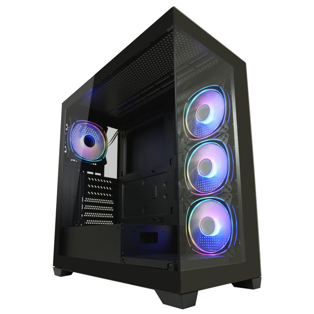 LC-Power Seamless_Pale_X Midi Midi Tower Κουτί Υπολογιστή με Πλαϊνό ...