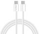 Lito USB 2.0 Cable USB-C male - USB-C 60W Λευκό 1m | Skroutz.gr
