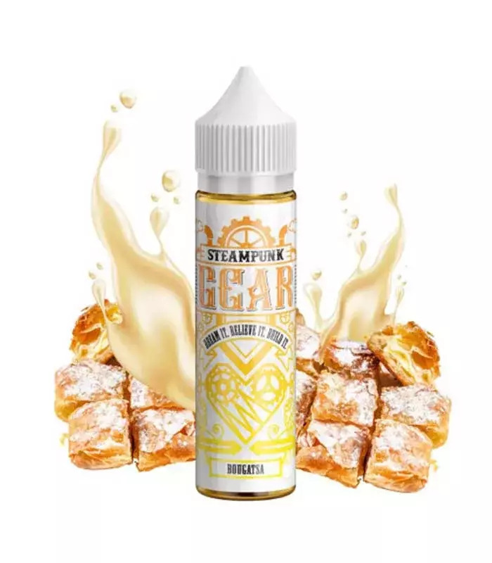 Steampunk Gear Bougatsa 20/60ml Βούτυρο Κρέμα Βανίλια Ζάχαρη & Κανέλα | Skroutz.gr