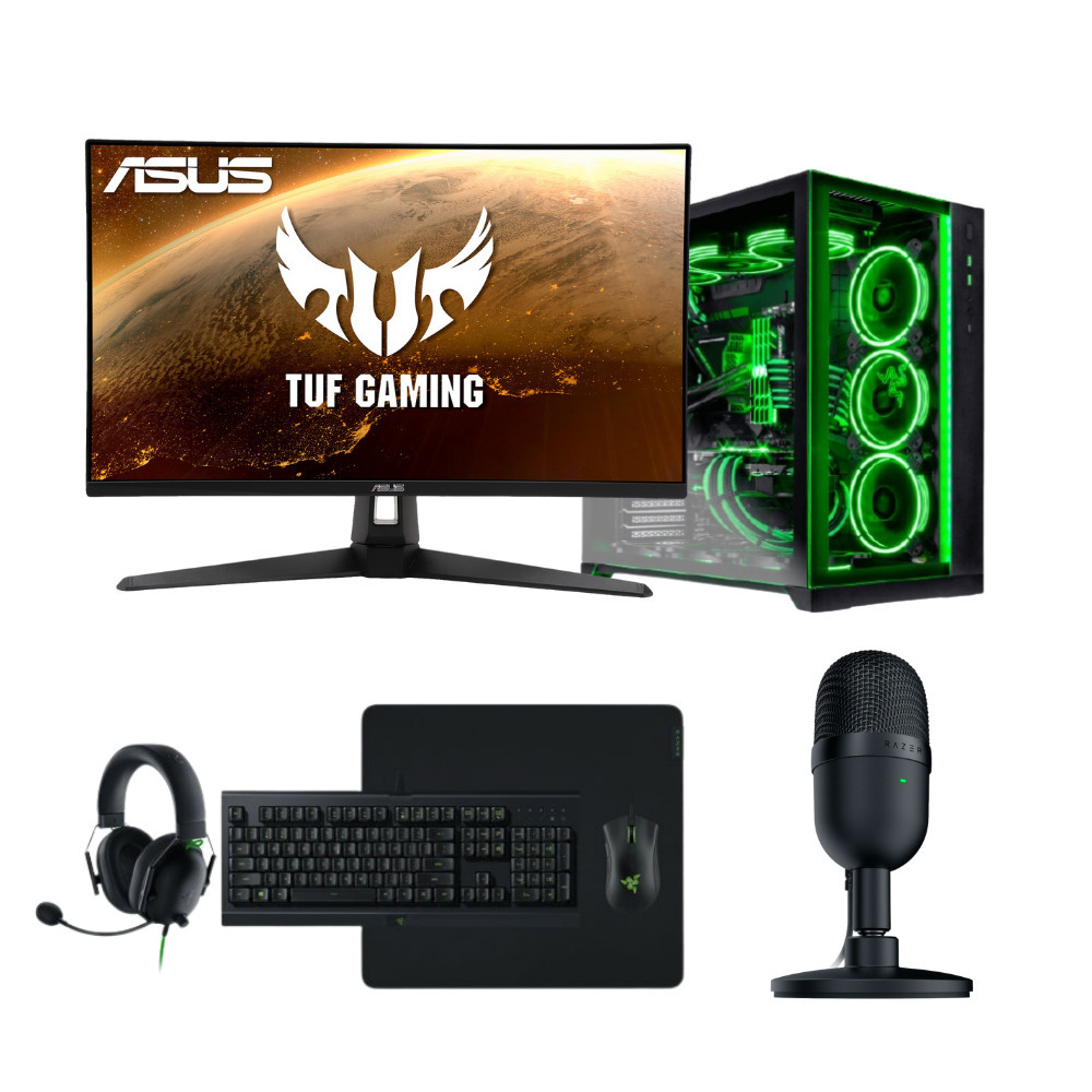Vengeance Streamer Razer Gaming Desktop PC (i5-10400F/16GB DDR4/512GB ...