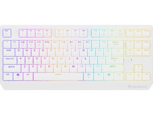 Genesis Thor 230 TKL Ασύρματο Gaming Μηχανικό Πληκτρολόγιο Tenkeyless ...