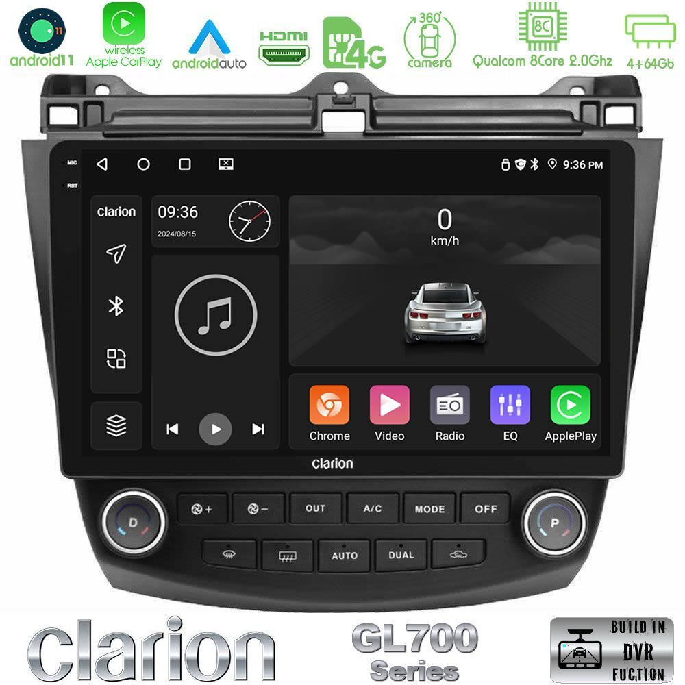 Clarion Sistem Audio Auto pentru Honda Conformitate 2002-2008 ...