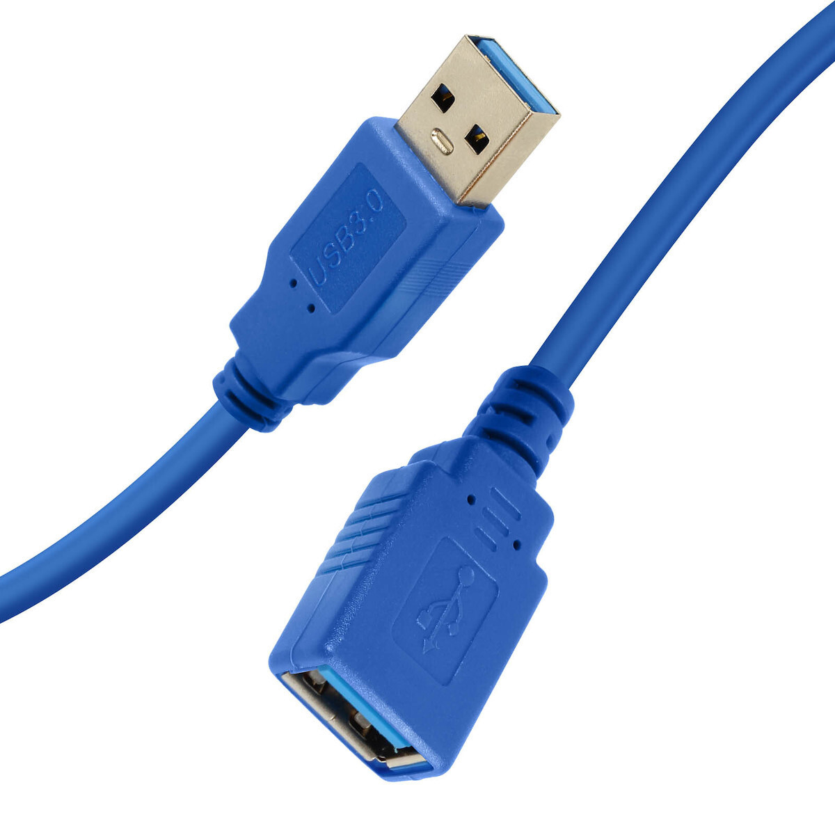 LinQ USB 3.0 Cable USB-A male - USB-A female Μπλε 1.5m M3015B | Skroutz.gr
