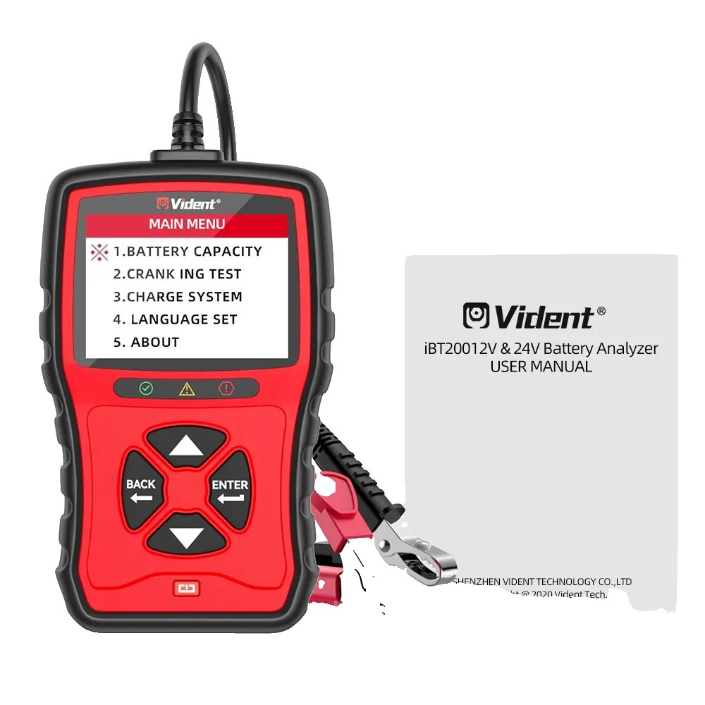 Car Battery Tester 12v/24v Compatibility Accurate Comprehensive Testing ...