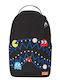 Sprayground Pac-Man Σχολική Τσάντα Πλάτης Γυμνασίου - Λυκείου Πολύχρωμη ...