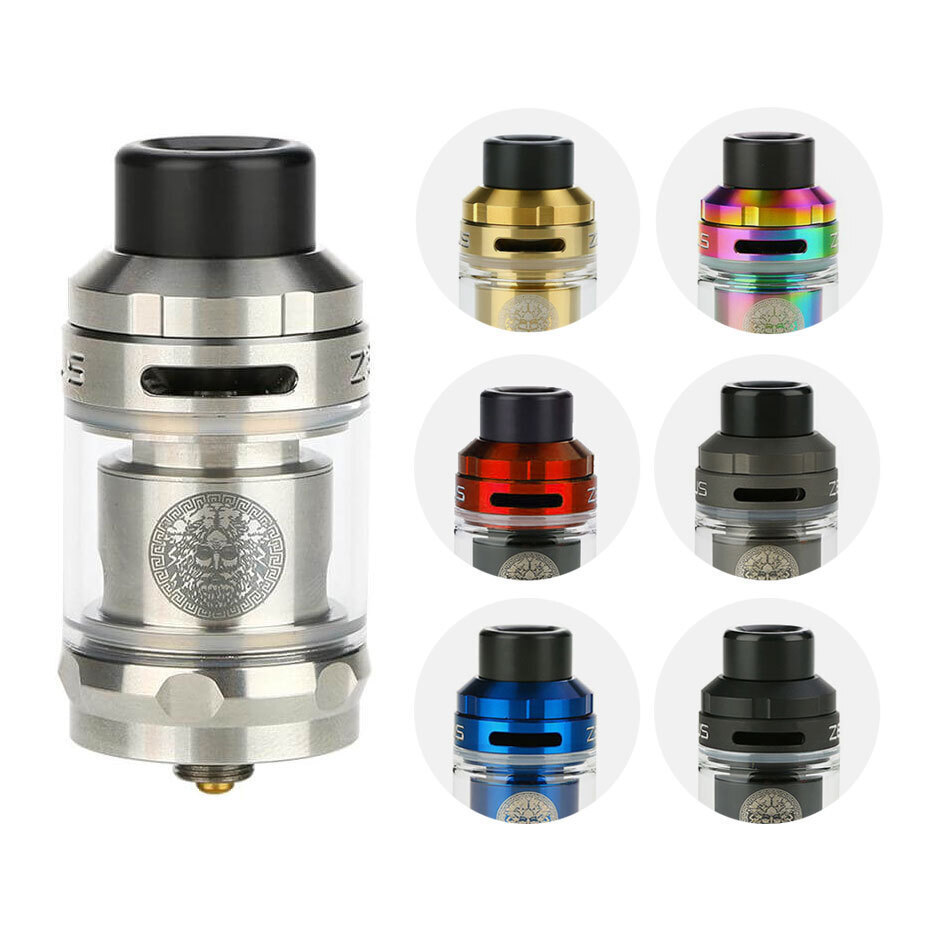 Geek Vape Zeus Sub Ohm Tank Ατμοποιητής Ηλεκτρονικού Τσιγάρου 5ml Μαύρο | Skroutz.gr