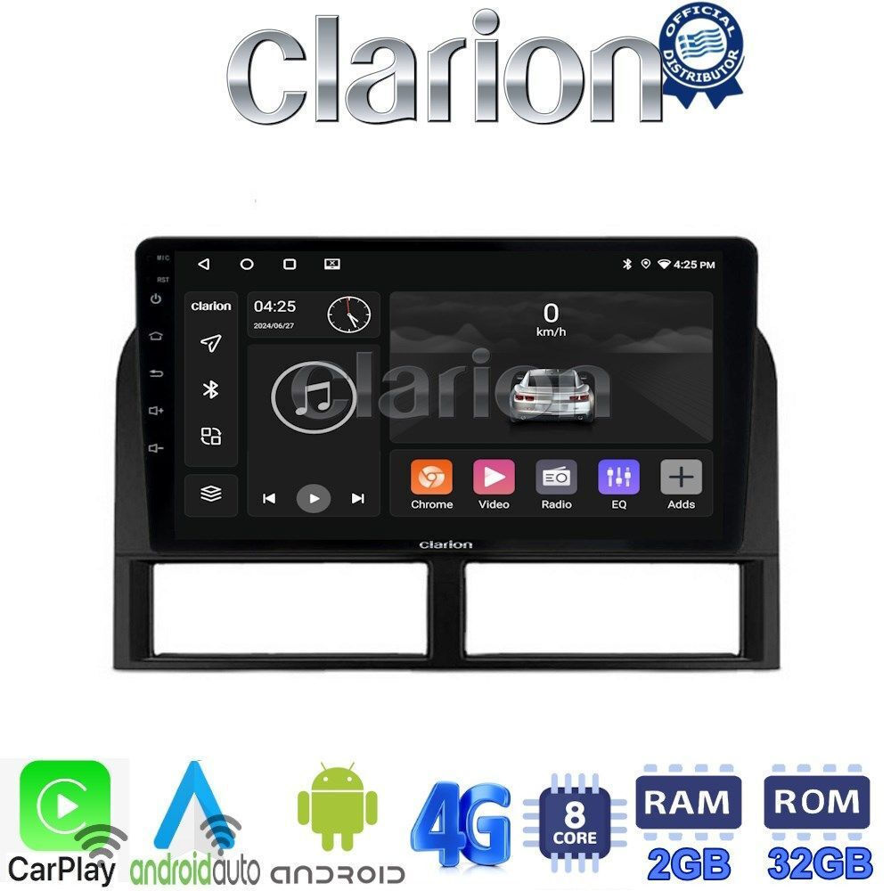 Clarion Ηχοσύστημα Αυτοκινήτου για Jeep Cherokee 1999 > 2004 (Bluetooth ...