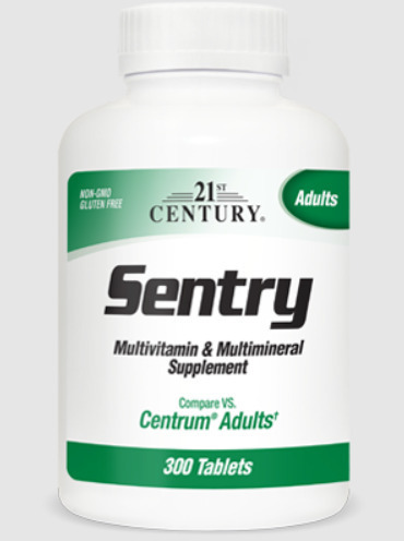 21st Century Sentry Multivitamin & Multimineral Multivitamine ...