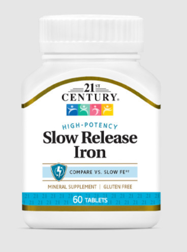 21st Century Iron Slow Release Iron 60 Tabs | Skroutz.gr
