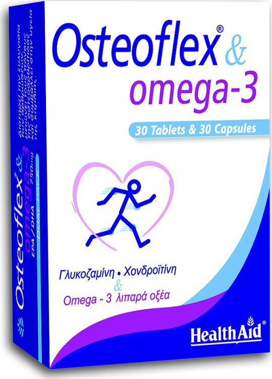 Health Aid Osteoflex & Omega-3 Epa/dha 750mg 30 ταμπλέτες 30 κάψουλες | Skroutz.gr