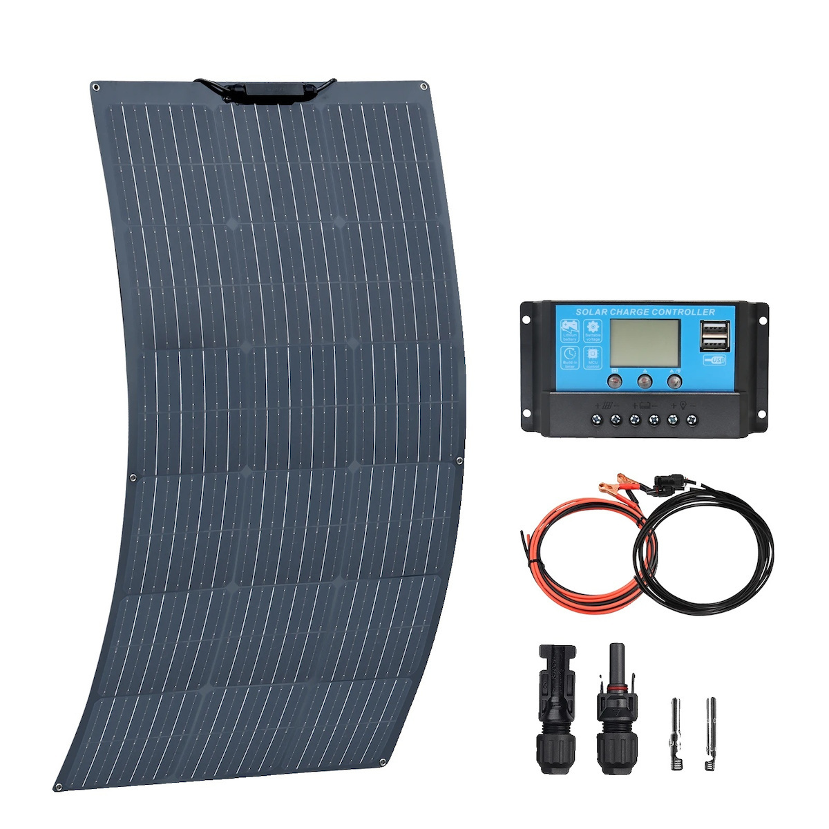 Flexible Solar Panels High Efficiency Monocrystalline Multiple Power ...