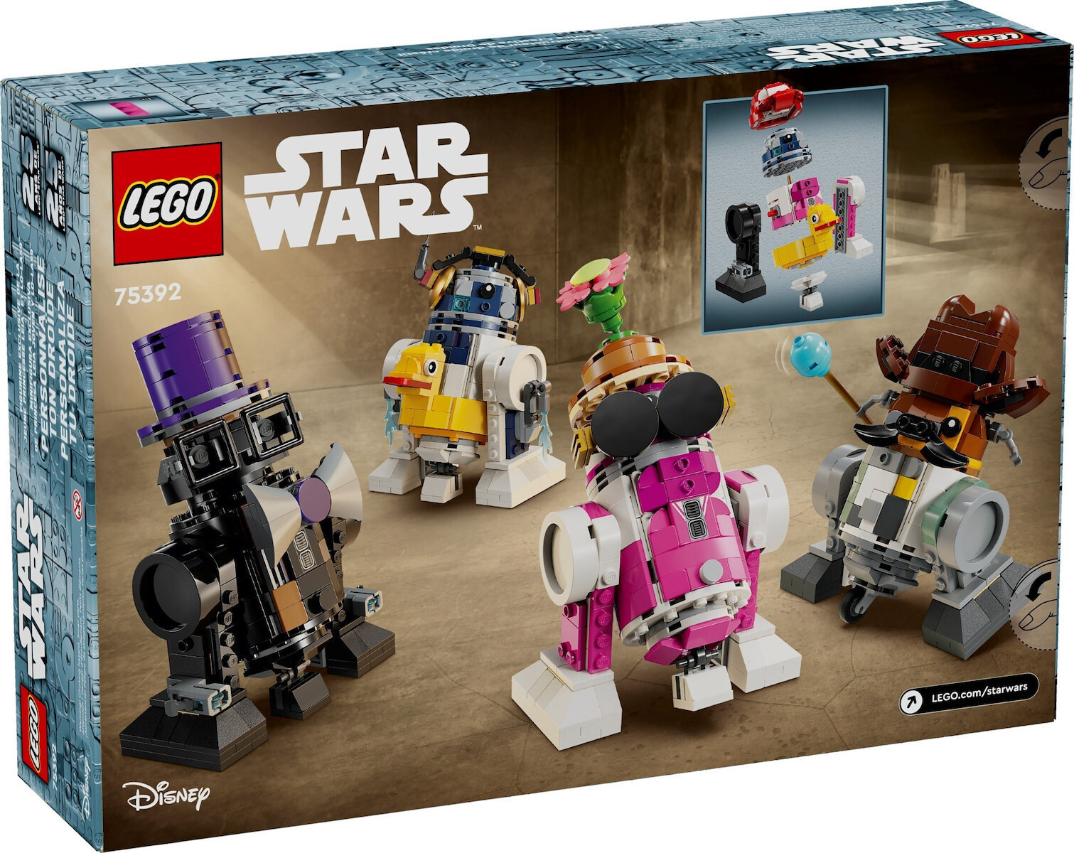 Lego Star Wars Creative Play Droid Builder pentru 9+ Ani 1186buc 75392 ...