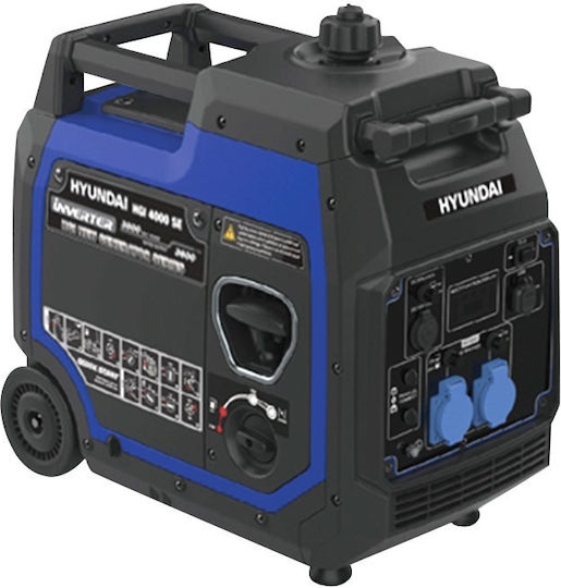 Hyundai Αθόρυβη Γεννήτρια Βαλιτσάκι Inverter Βενζίνης Τετράχρονη με Μίζα και Μέγιστη Ισχύ 7.5kVA ...