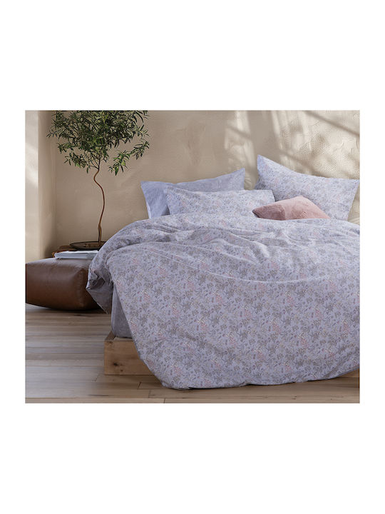 Nef-Nef Homeware Σετ Σεντόνια King Size με Λάστιχο 180x200+35εκ. Odete ...