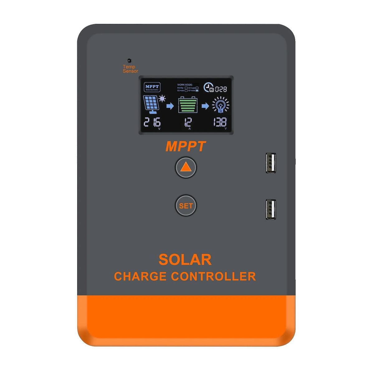 Solar Charge Controller 12v/24v Automatic Voltage Multiple Load Control ...