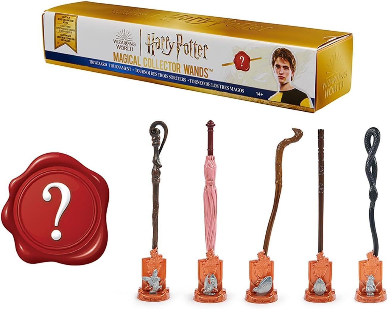 Spin Master Harry Potter Triwizard Tournament Magical Collector Wands ...