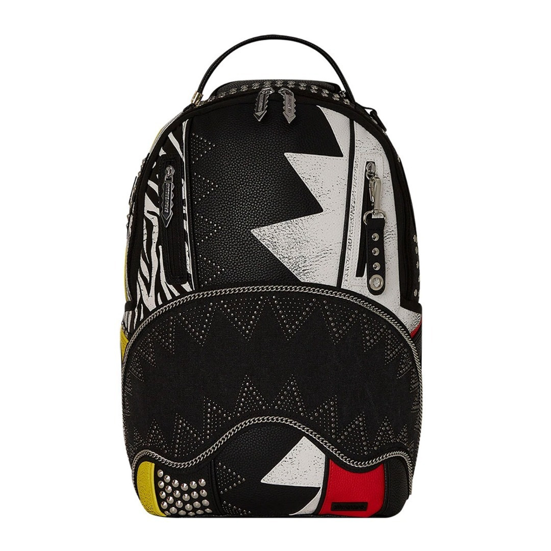 Sprayground Punk Rock Shark Αδιάβροχο 21lt Μαύρο | Skroutz.gr