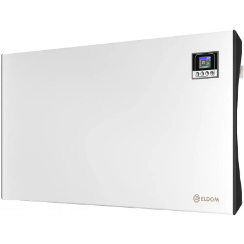 Eldom RH01W20E-W Θερμοπομπός Τοίχου 2000W με Ηλεκτρονικό Θερμοστάτη και WiFi 88x45.3cm Λευκό ...