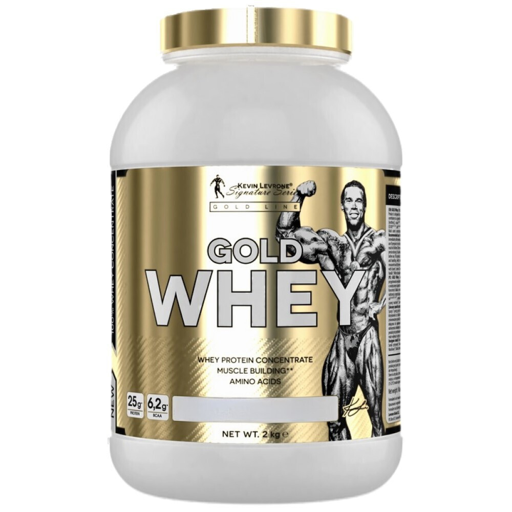 Kevin Levrone Gold Whey Πρωτεΐνη Ορού Γάλακτος με Γεύση Λευκή Σοκολάτα ...