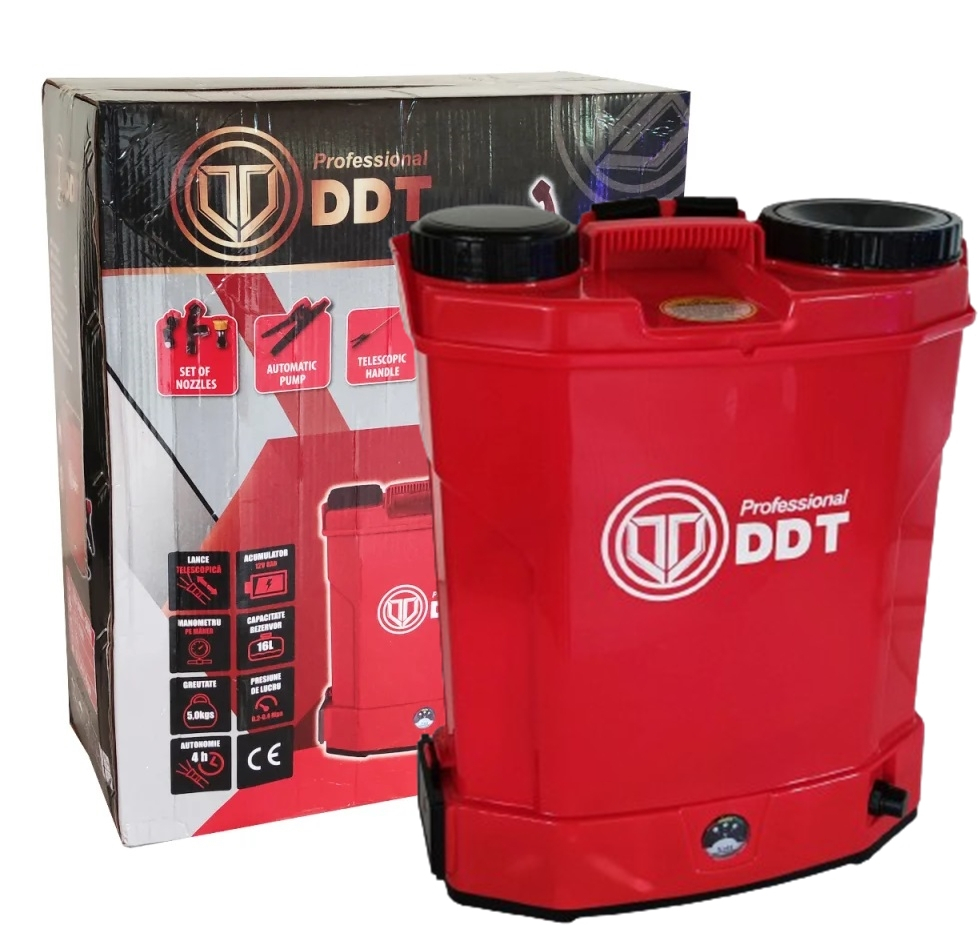 Best Price Ddt Professional 16l Battery Sprayer Pump 12v 2.3 Mpa Fully ...