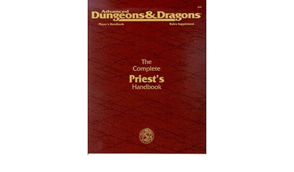Advanced Dungeons Dragons The Complete Priest's Handbook | Skroutz Βιβλία