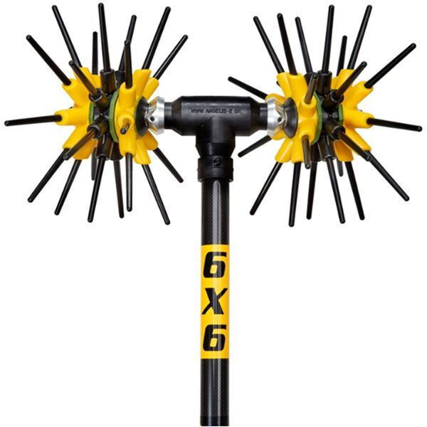 Αγγελής Asteras Max 6x6 Ελαιοραβδιστικό Γεννήτριας / Μπαταρίας 12V 400W Τύπου Αχινός με Σταθερό ...