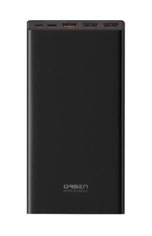 Orsen E43 Power Bank 25000mAh Μαύρο | Skroutz.gr