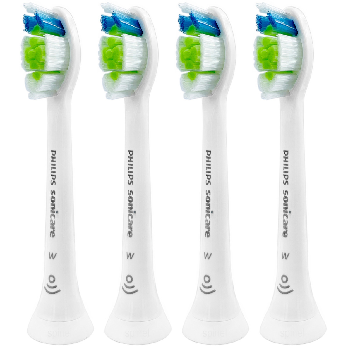 Philips Diamondclean Electric Toothbrush Tips Hx6061/26 Hx6068/12 4 ...