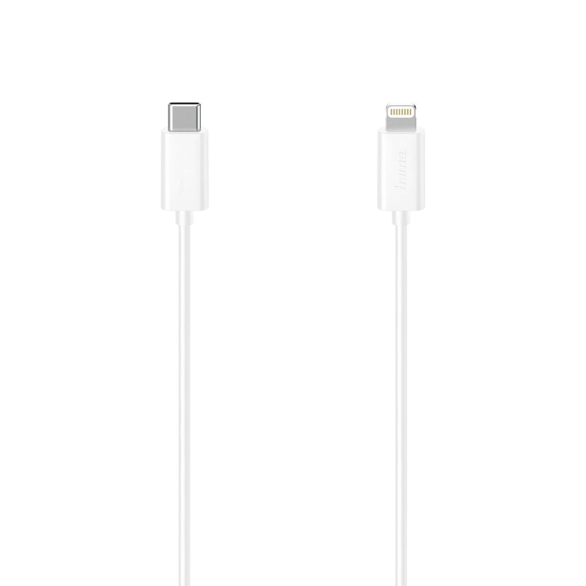 HAMA Flat USB-C to Lightning Cable Λευκό 1.5m | Skroutz.gr
