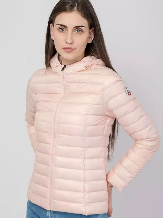 Just Over The Top Γυναικείο Μπουφάν για Χειμώνα Soft Pink CLOE 463 SOFT ...